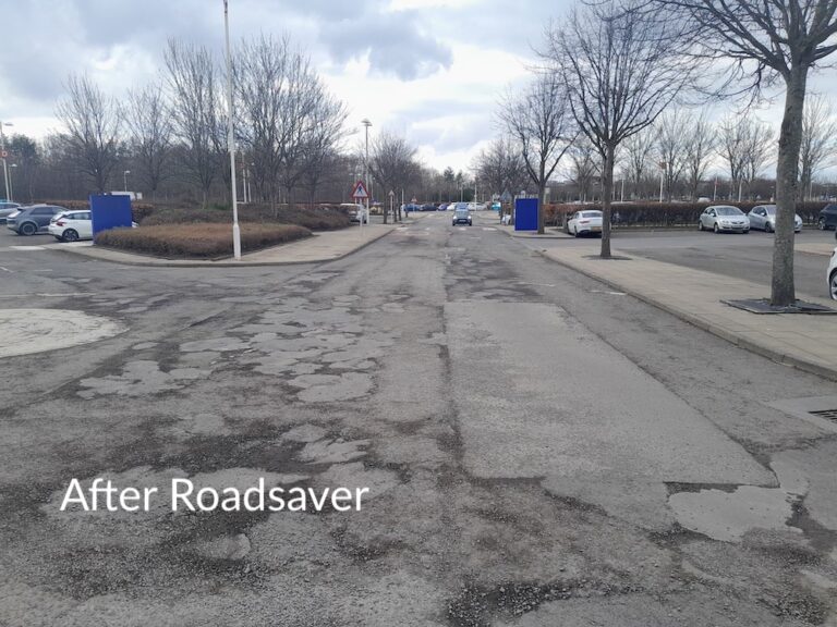 Roadsaver - immediate and permanent tarmac repair